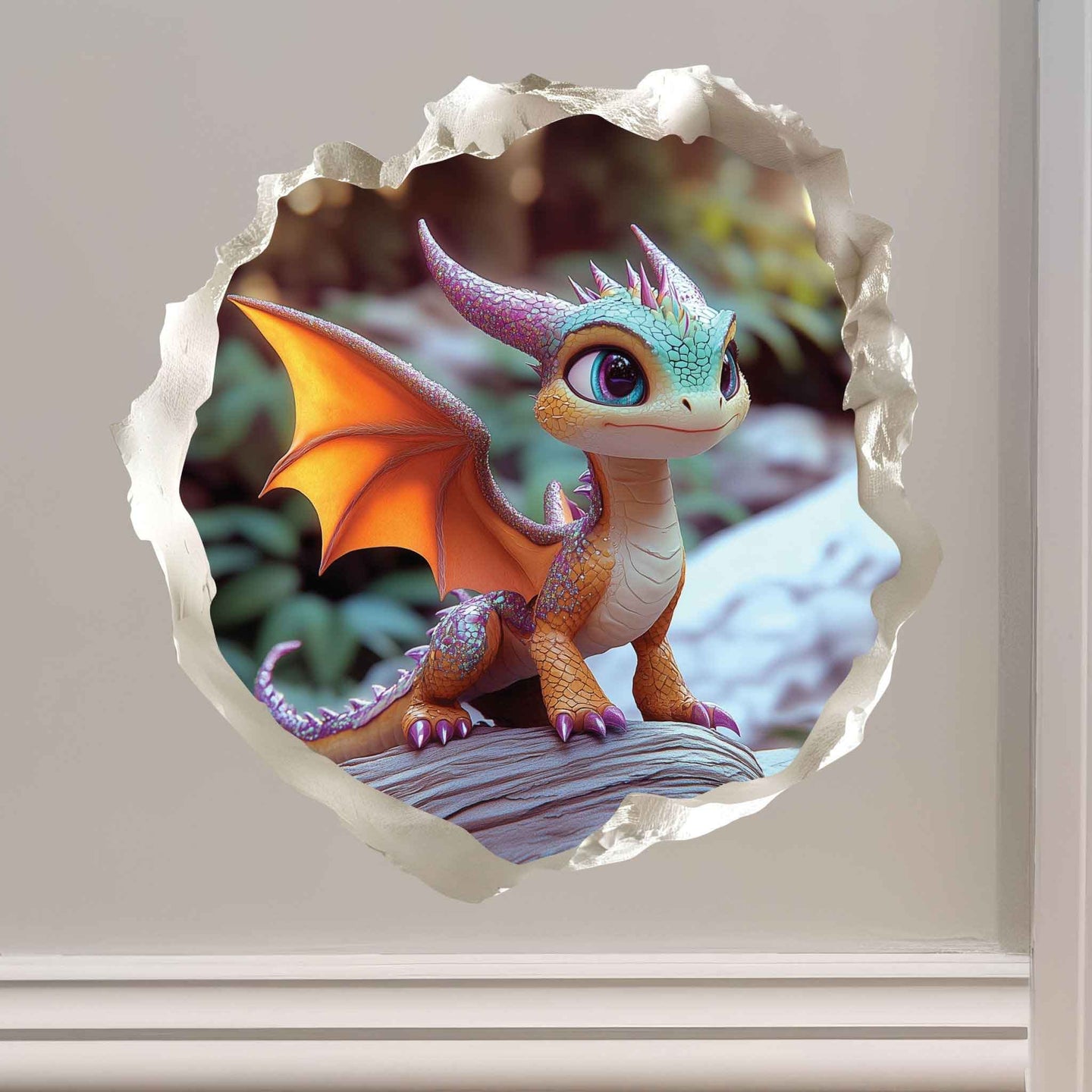 Dragon Wall Holes
