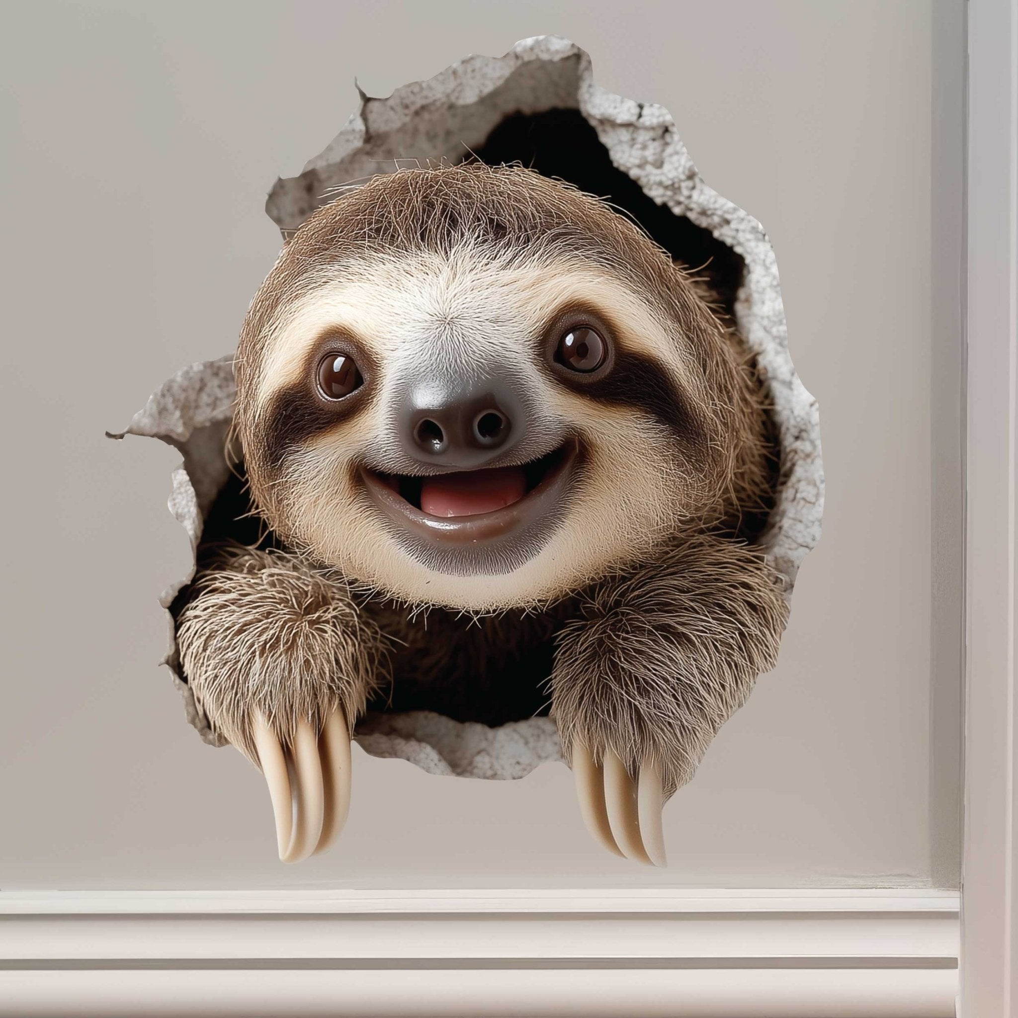 Sloth Hole Decal