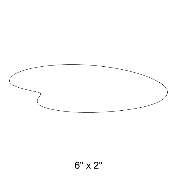 Lily Pad Cut Out Pattern